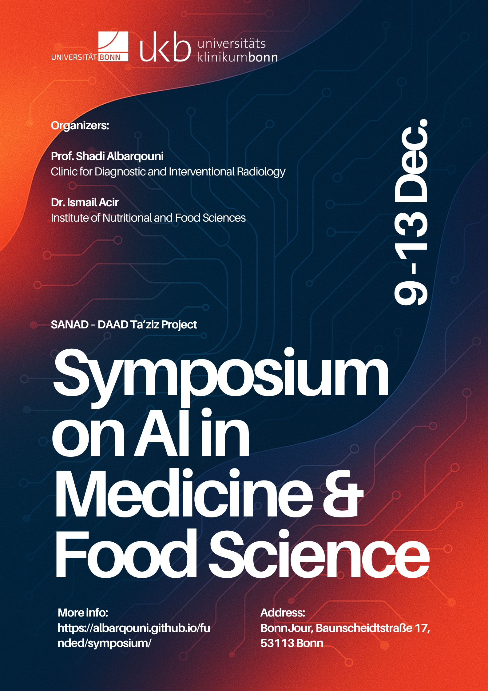 Symposium on AI in Medicine & Food Science | Albarqouni Lab