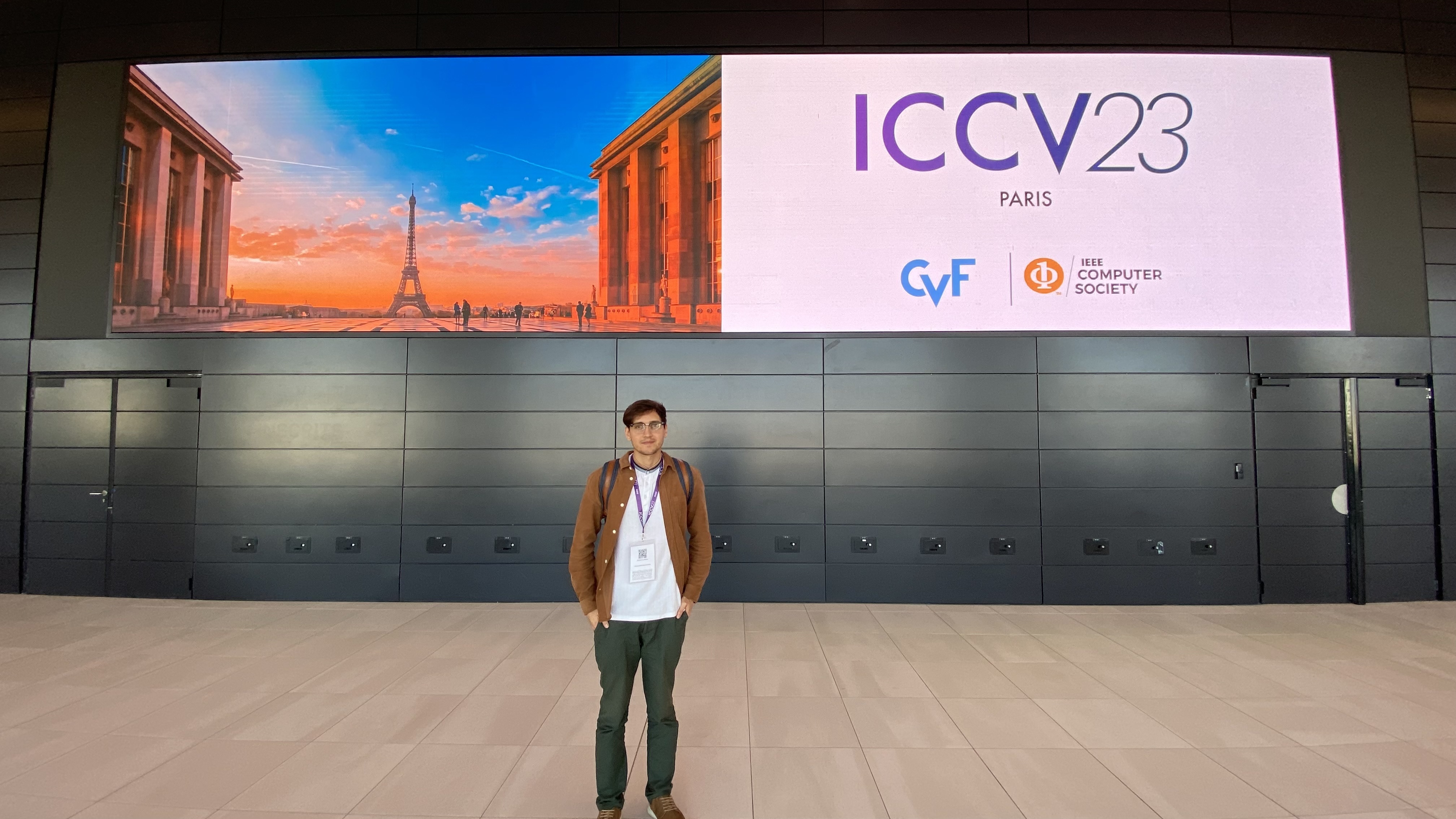 David attended ICCV 2023 in Paris | Albarqouni Lab