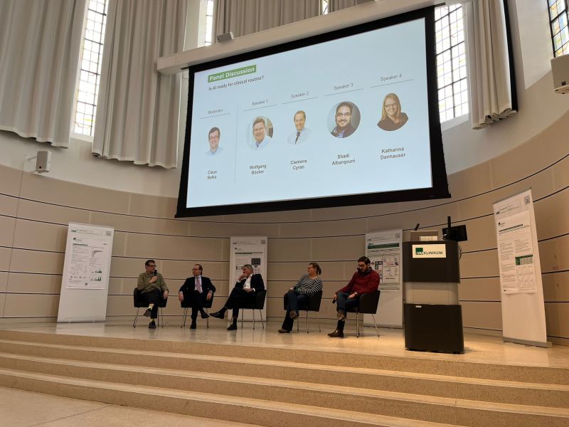 Invited to a Panel Discussion on AI in clinical routine at LMU, Munich, Germany | Albarqouni Lab