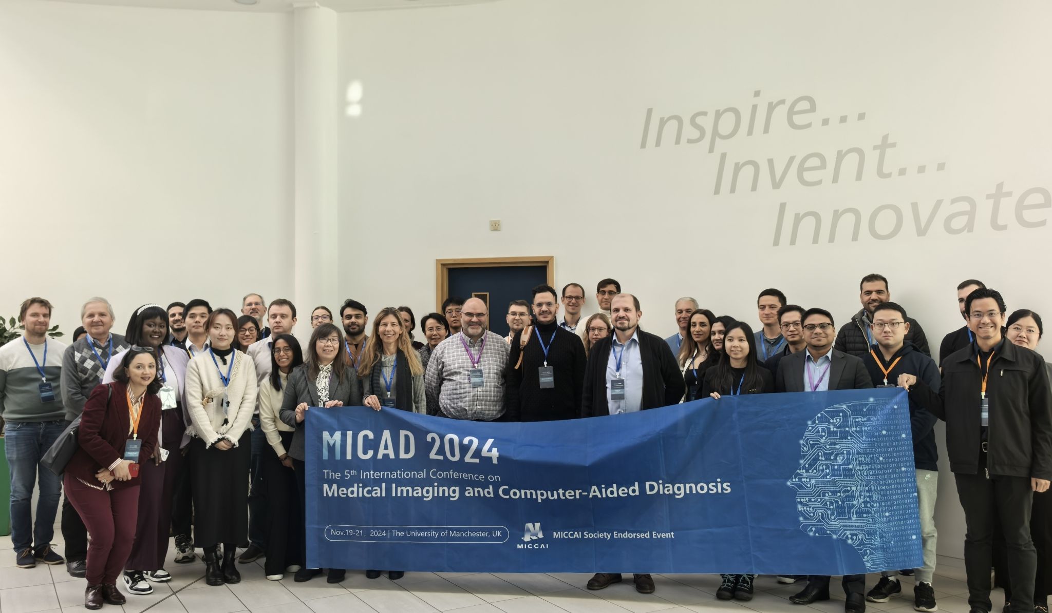 David participated at MICAD 2024 in Manchester، UK | Albarqouni Lab
